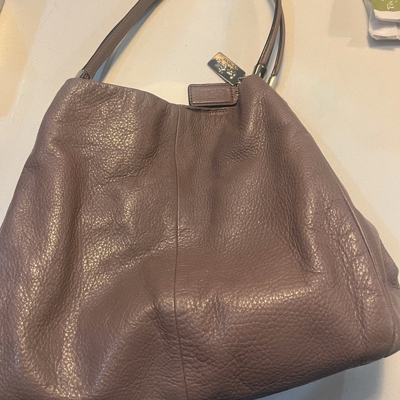 Coach | Bags | Coach Madison Phoebe Hobo Shoulder Bag Purse In Purple ...